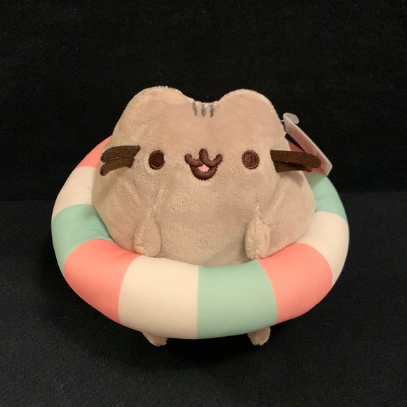 Pusheen | Other | Pusheen In A Pool Inner Tube Plush Toy Nwt | Poshmark